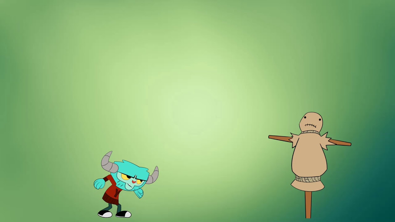 Spinning Back Kick Animation - YouTube