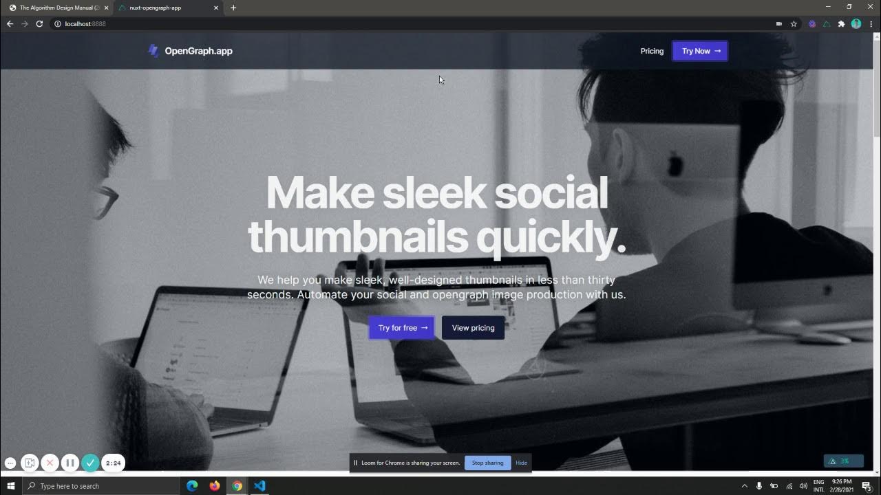 How to Create a Frosted Navbar with TailwindCSS - YouTube