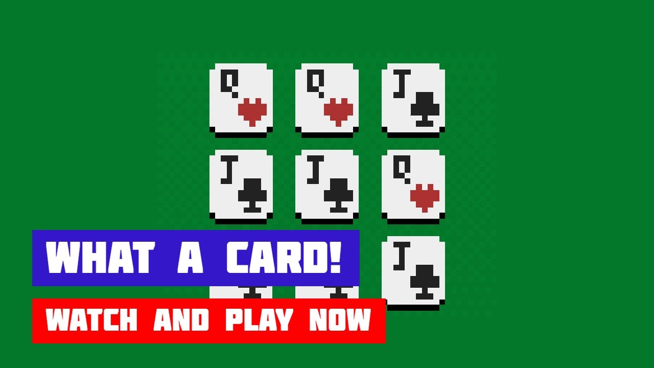 What a Card! · Game · Gameplay - YouTube