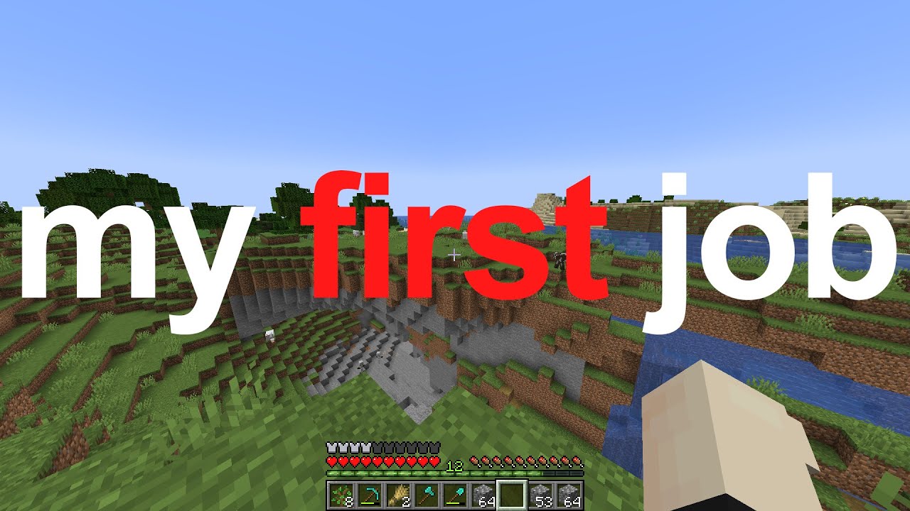 my first job - YouTube