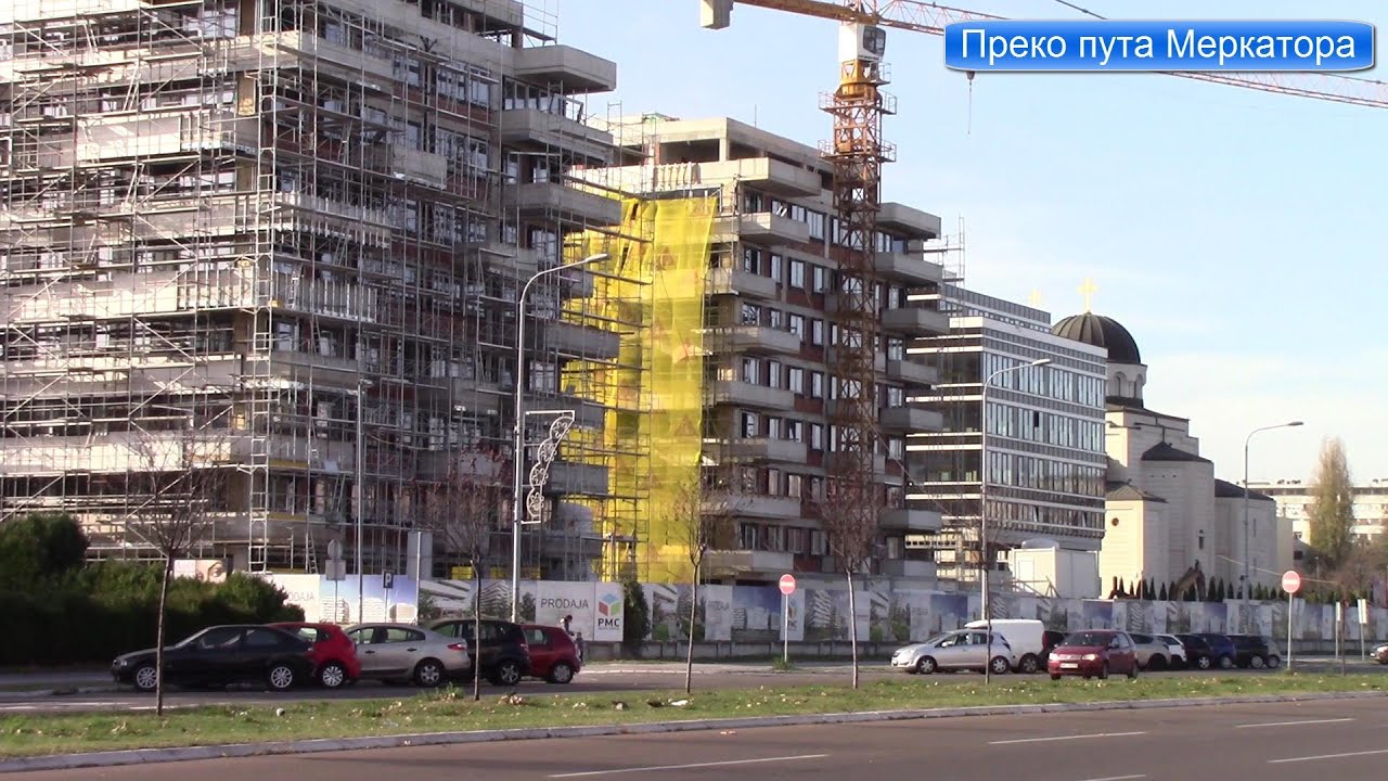 Нови Београд, Блок 32, Преглед - YouTube