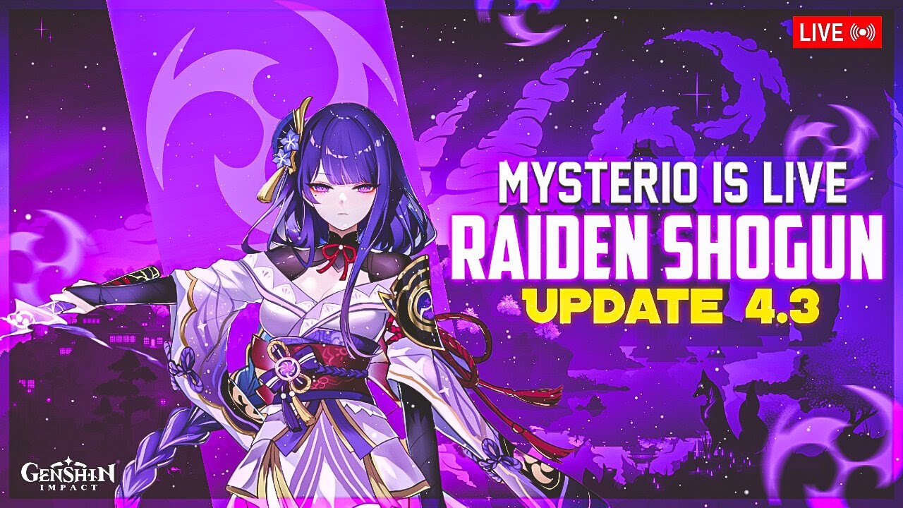 Pull Raiden Shogun Now Farm Artifacts for Raiden Genshin Impact Live ...