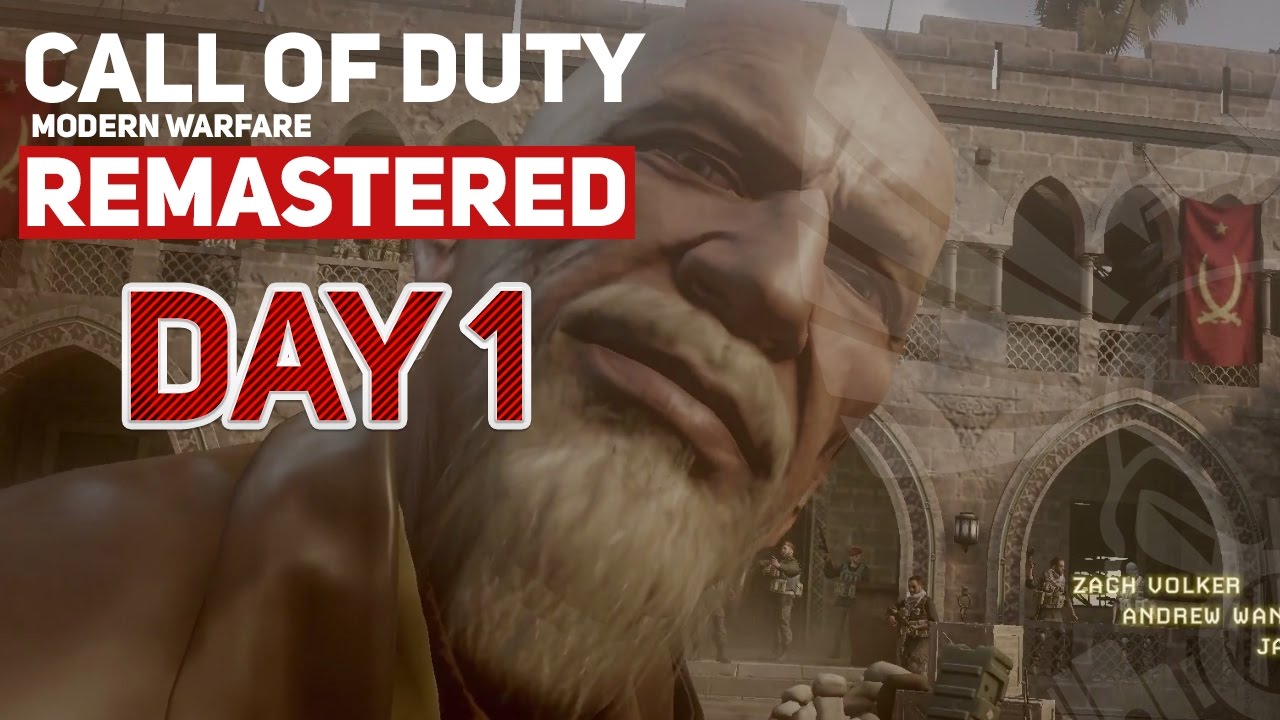 Call Of Duty Modern Warfare Remastered Gameplay Day 1 - No Commentary ...