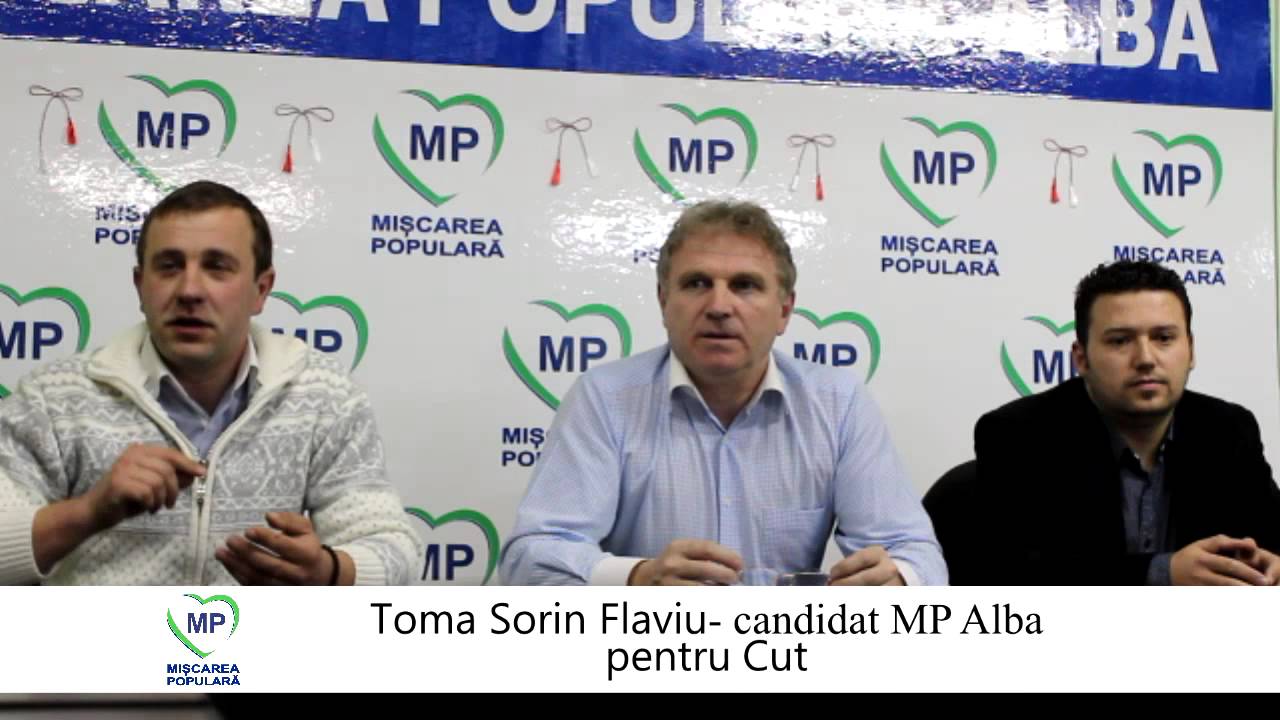 Sorin Toma Flaviu - candidatul MP Alba pentru primaria Cut - YouTube