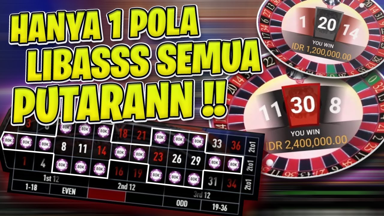 POLA PANAH JITU !! Cara Main Roulette Agar Menang Terus !! Trik ...