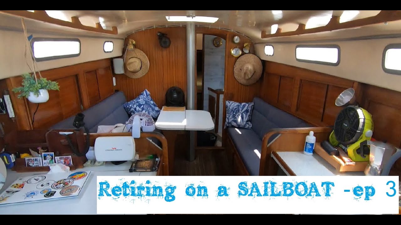Episode 3: First Sail - Living on a Sailboat - Off grid Living ...