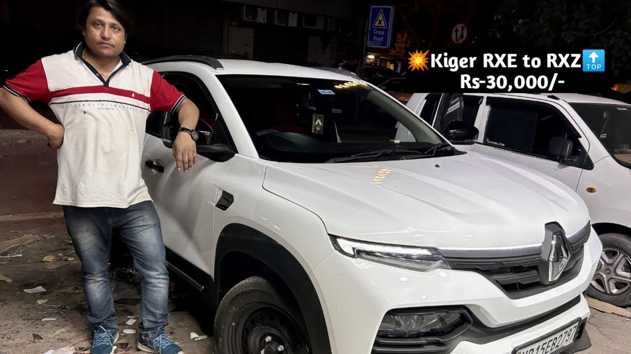 2023 Kiger Modified Kiger Rxe to RXZ Kiger Modification Renault Kiger ...