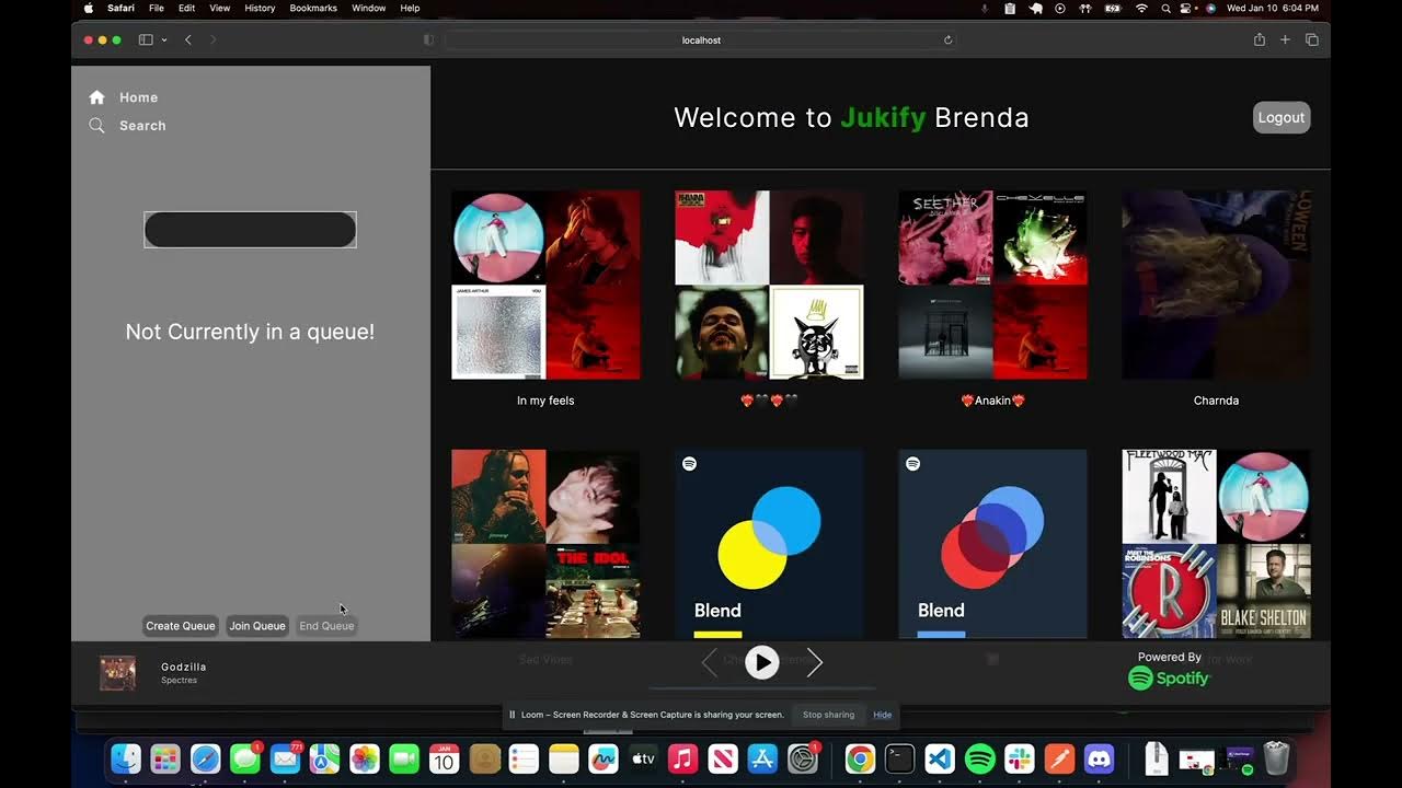Jukify Web App Demo - YouTube