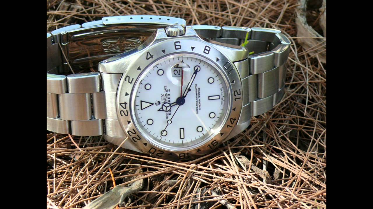 Collecting Watches - Rolex Explorer II Polar White Review - YouTube