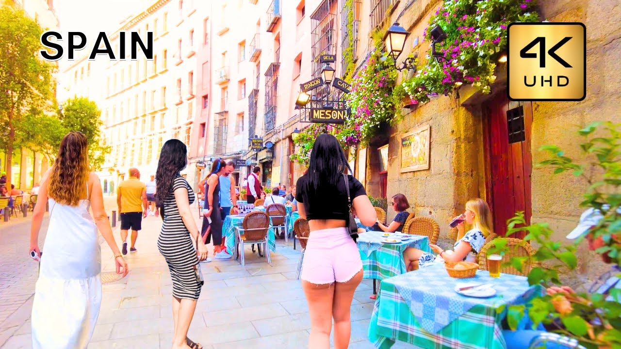 【4Kspain】SPAIN 𝐖𝐀𝐋𝐊 | Spain -4K UHD - Travel channel, Spain POV walking ...