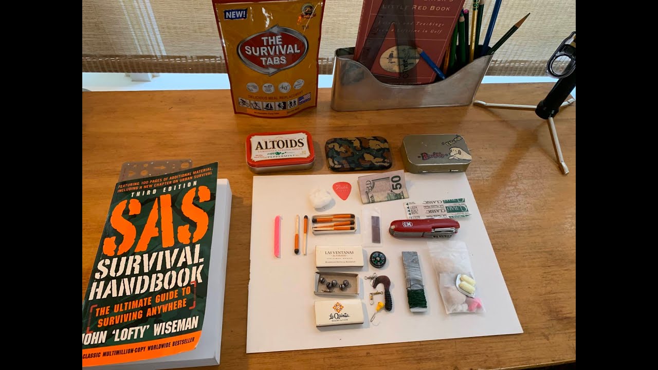 SAS Mini SURVIVAL KIT - Detailed look + Preview of future content - YouTube