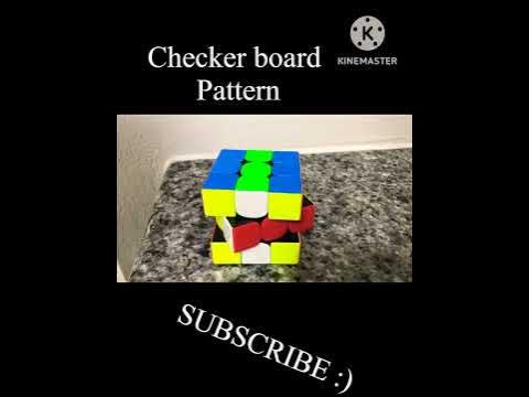 Checkerboard pattern in stop motion - YouTube