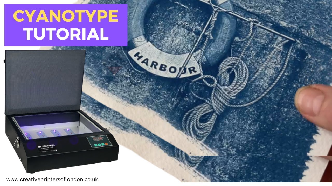 Cyanotype Tutorial by Paul Maven. Alternative Photography - YouTube