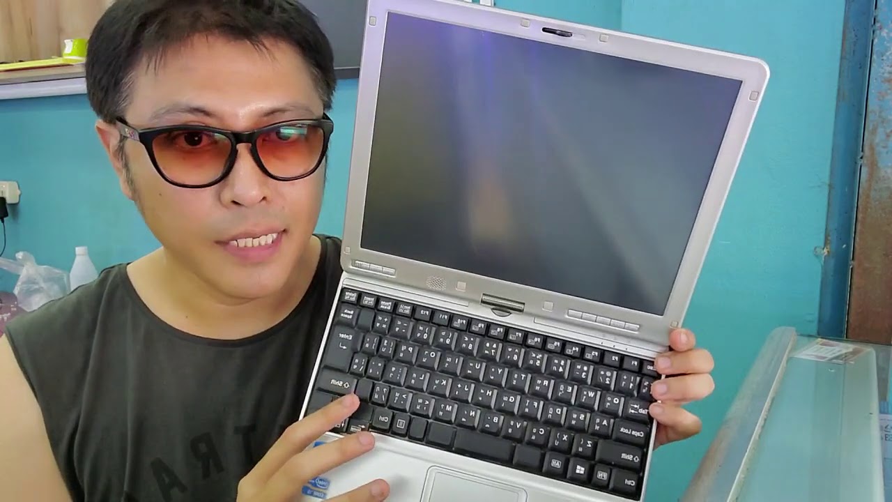 วิธีเข้า bios โน๊ตบุ้ค fujitsuTL1 - YouTube