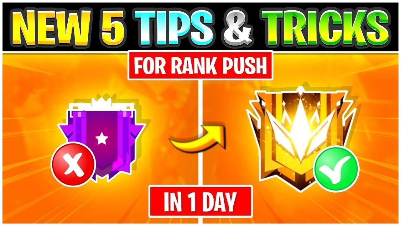 Free Fire Rank Push Tips And Tricks | Best Rank Push Tips And Tricks ...