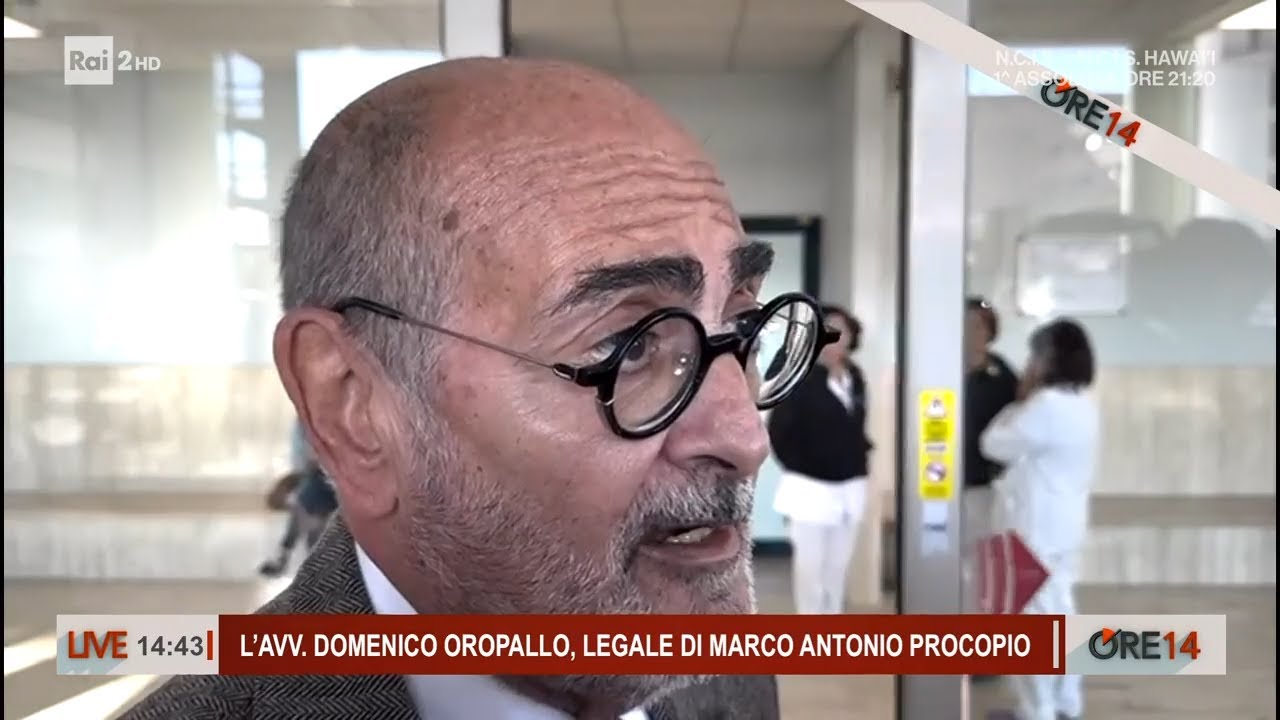 L'avv. Domenico Oropallo, legale di Marco Antonio Procopio - Ore 14 del ...