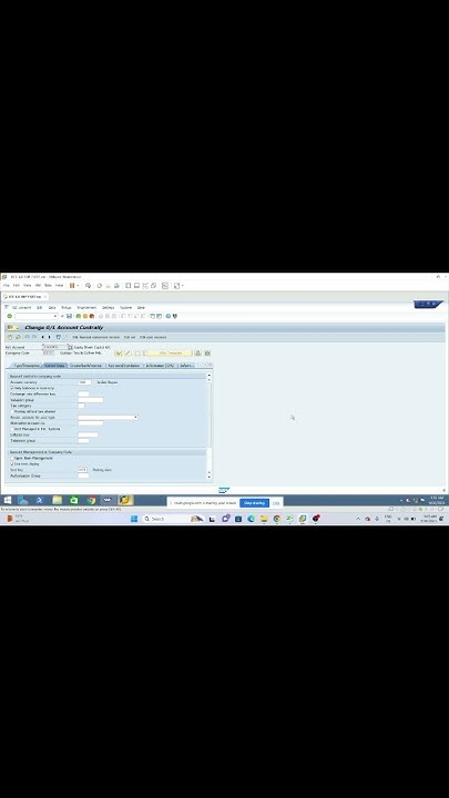 Sort Key in SAP GL Account or GL Master Data #SAP FICO Online Course in ...