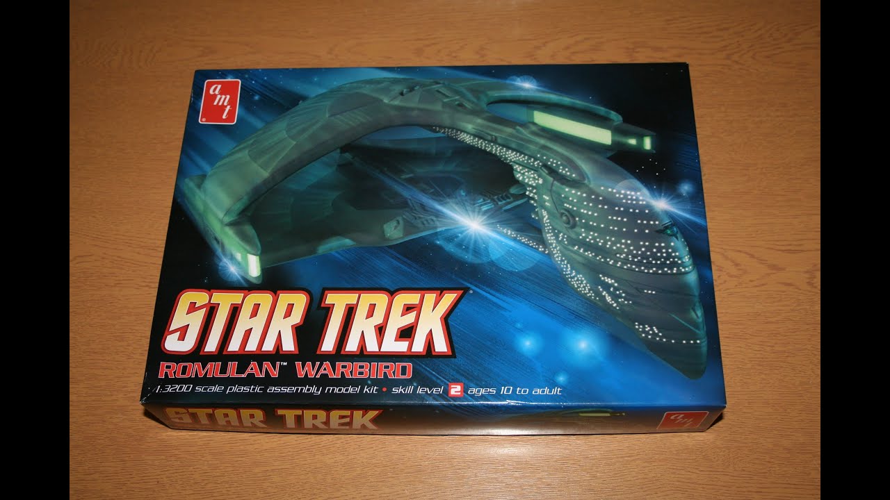 Romulan Warbird (D'deridex class) build - Part 1 - YouTube