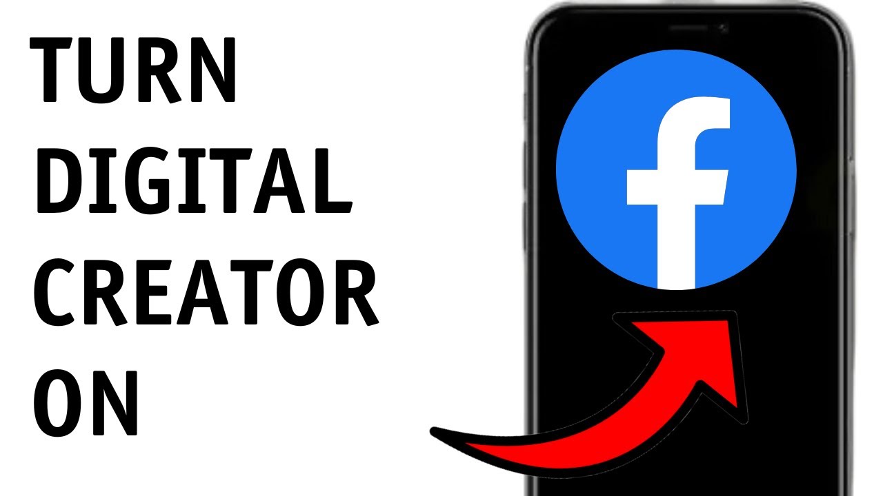 TURN ON DIGITAL CREATOR ON FACEBOOK! - YouTube