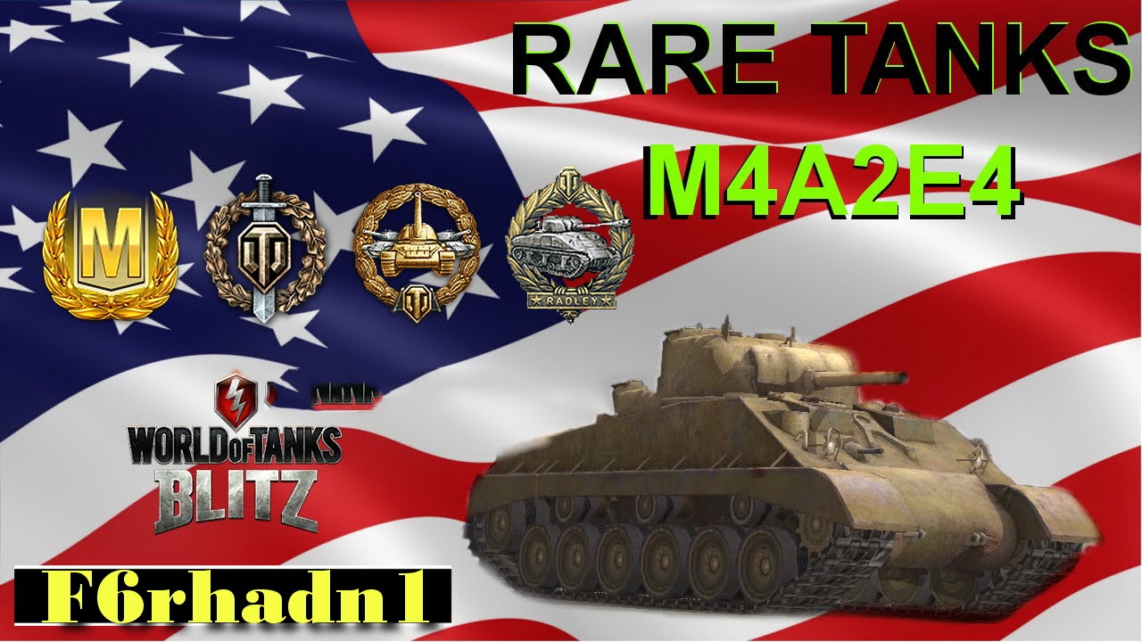 World Of Tanks Blitz - M4A2E4 Sherman Gameplay - Ace Mastery - YouTube