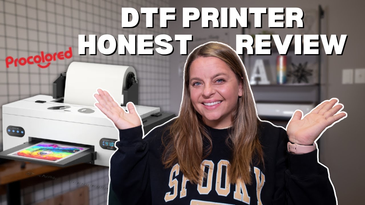 DTF Printer Unboxing and HONEST REVIEW | ProColored DTF Printer - YouTube