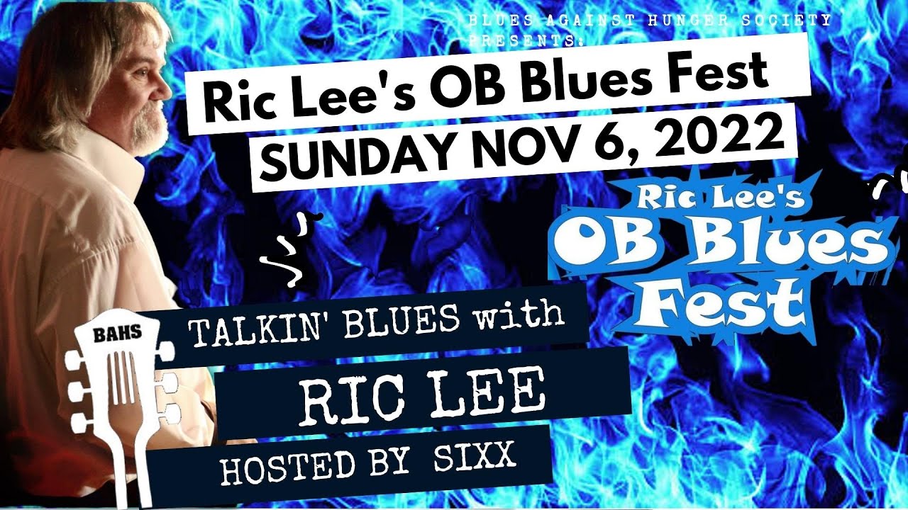 Ric Lee's OB Blues Fest - SUNDAY NOV 6 - YouTube