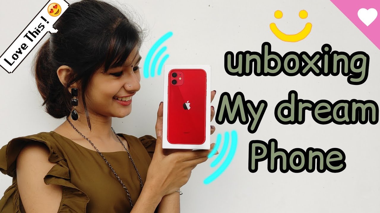 Unboxing my dream phone😍 Wanna know the story behind it 😂#iPhone11 ...