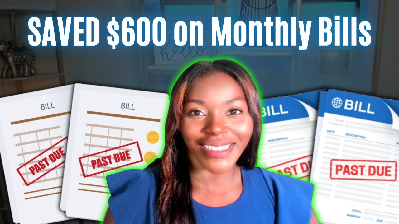 How I Saved an Extra $600 Per Month on My Bills | Rickita - YouTube