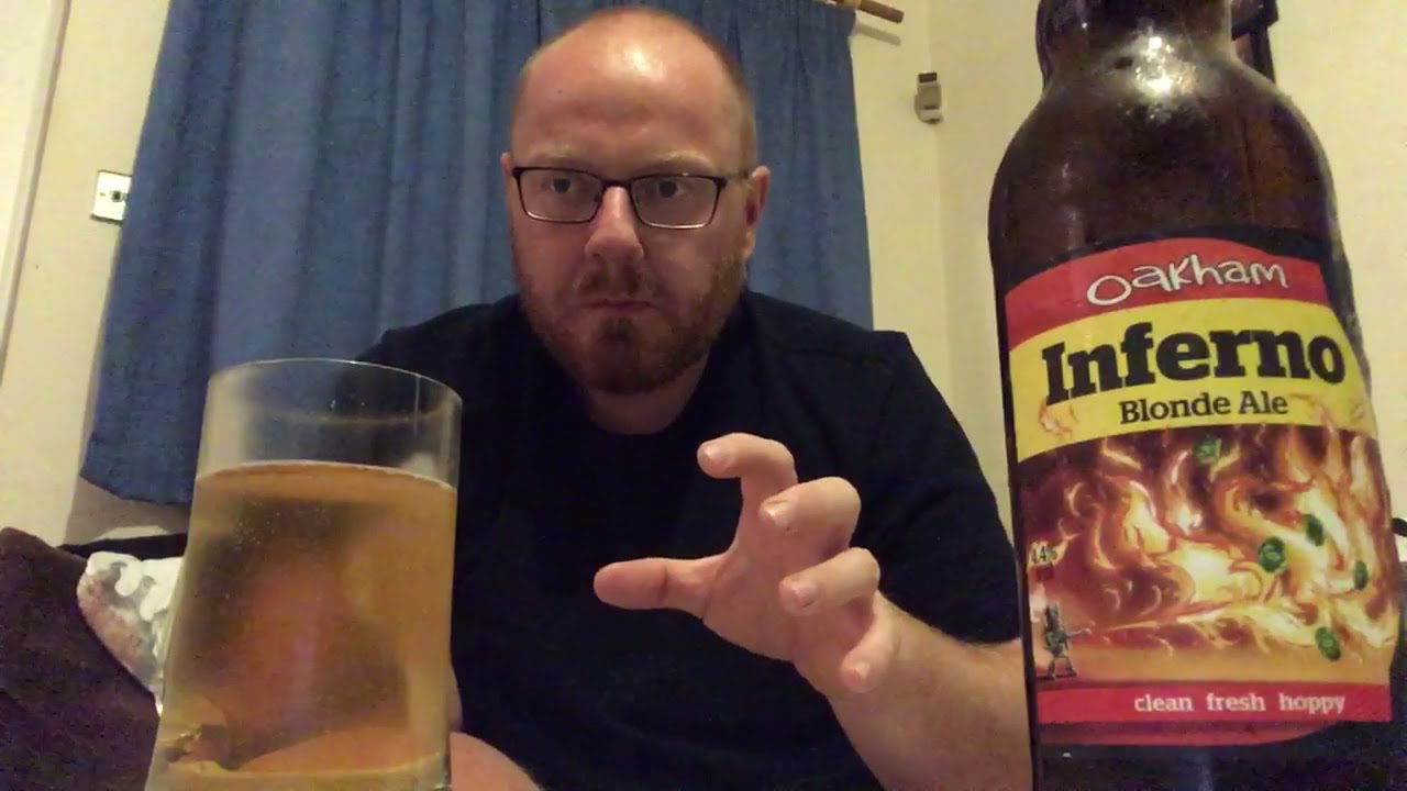 Beer Review #69 😉: Oakham - Inferno - Blonde Ale - YouTube