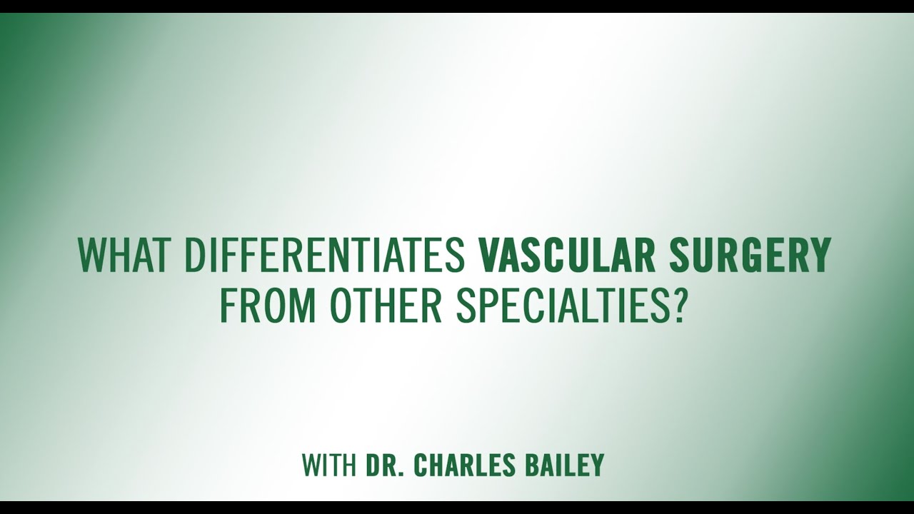 USF Health Minutes: Vascular Surgery difference from other specialities ...