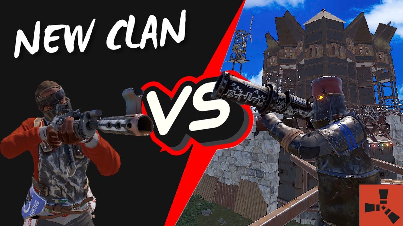 the NEW CLAN vs ESTABLISHED CLANS - Rust - YouTube
