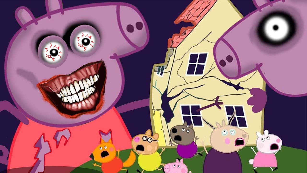 Zombie Apocalypse, PEPPA PIG TURNS INTO A GIANT ZOMBIE ?? | Peppa Pig ...