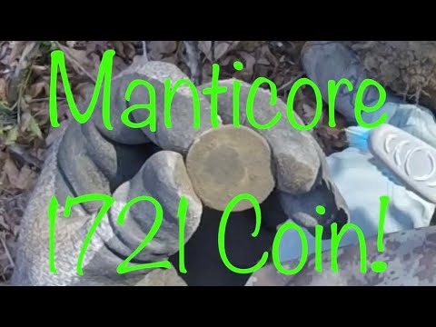 Metal Detecting the Permission- Manticore 1721 Coin - YouTube