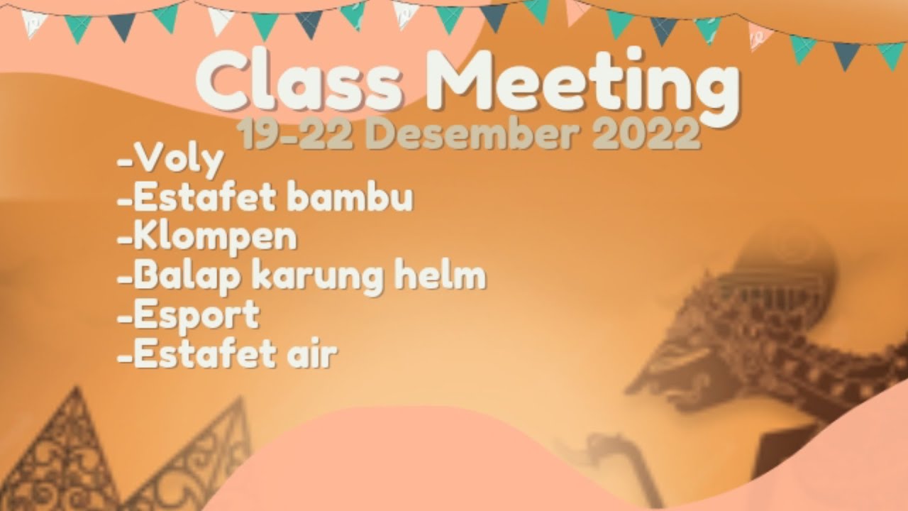 CLASS MEETING SMP NEGERI 1 GLAGAH 2022 - YouTube
