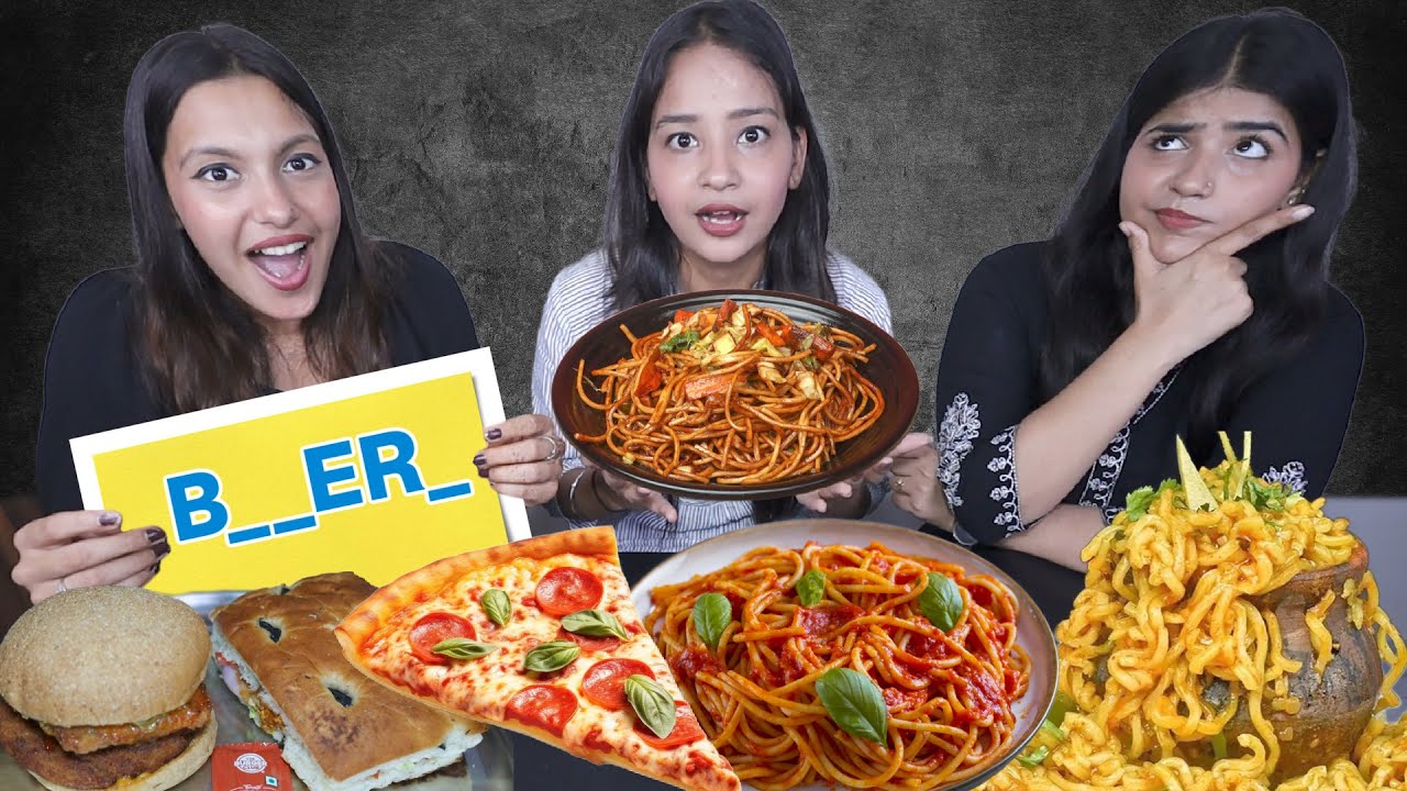 Complete the Words Food Challenge | Street Food and Snacks Challenge ...