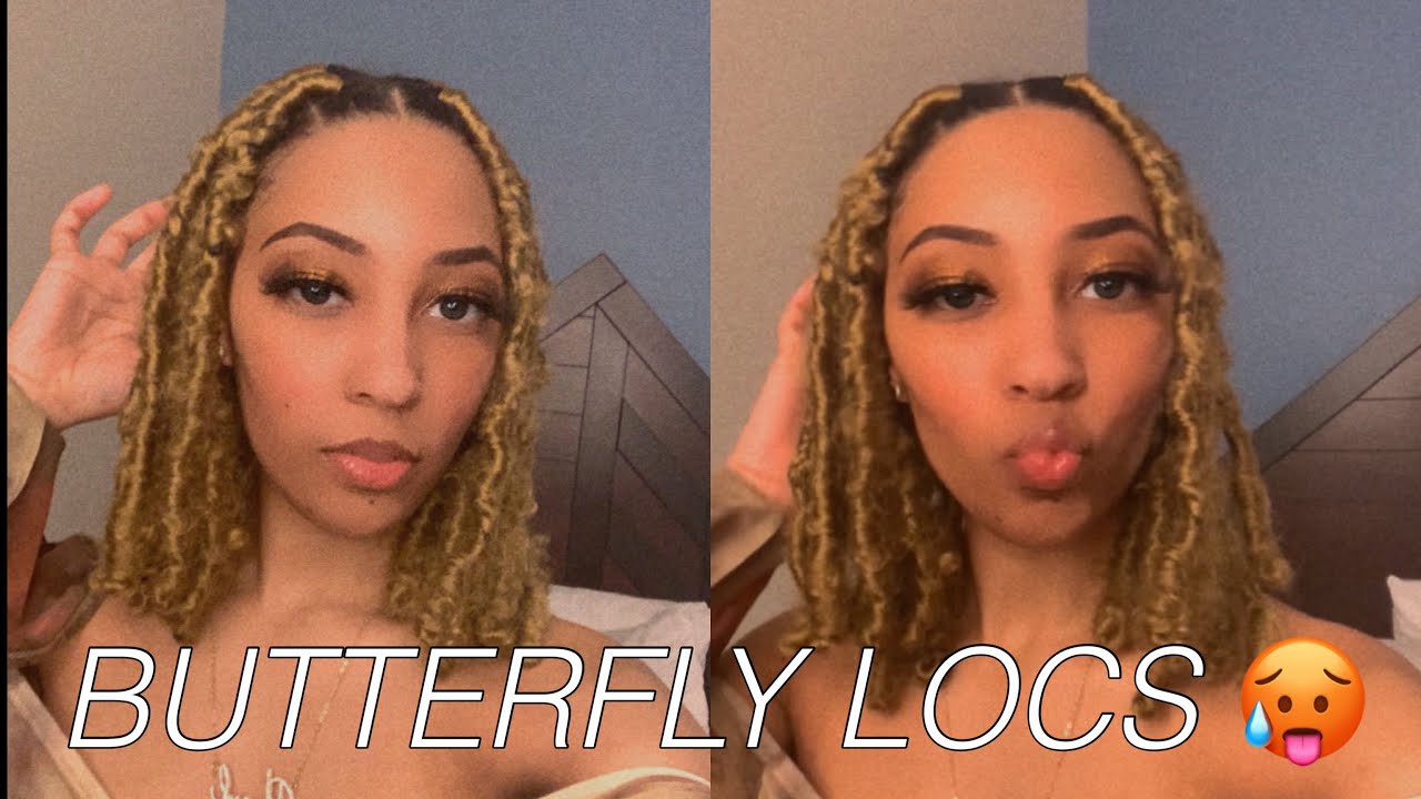 BUTTERFLY LOCS *Beginner Friendly* - YouTube