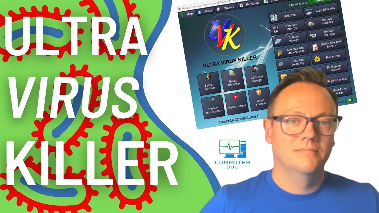 Trying Ultra Virus Killer to track down VIRUSES! - YouTube