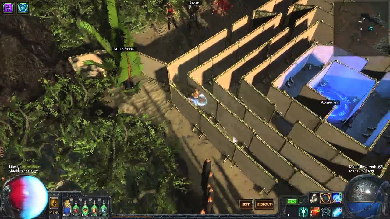 PoE Labyrinth hideout - YouTube