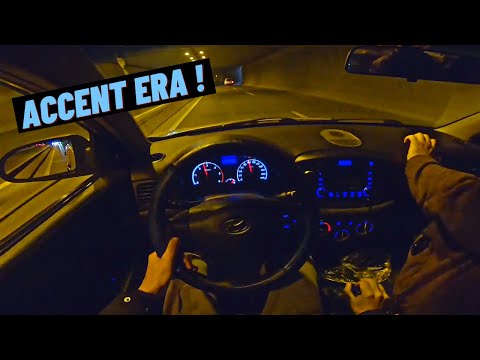 BEHZAT Ç ARABASIYLA GAZLADIM ! HYUNDAİ ACCENT ERA 1.5 CRDİ POV SÜRÜŞ