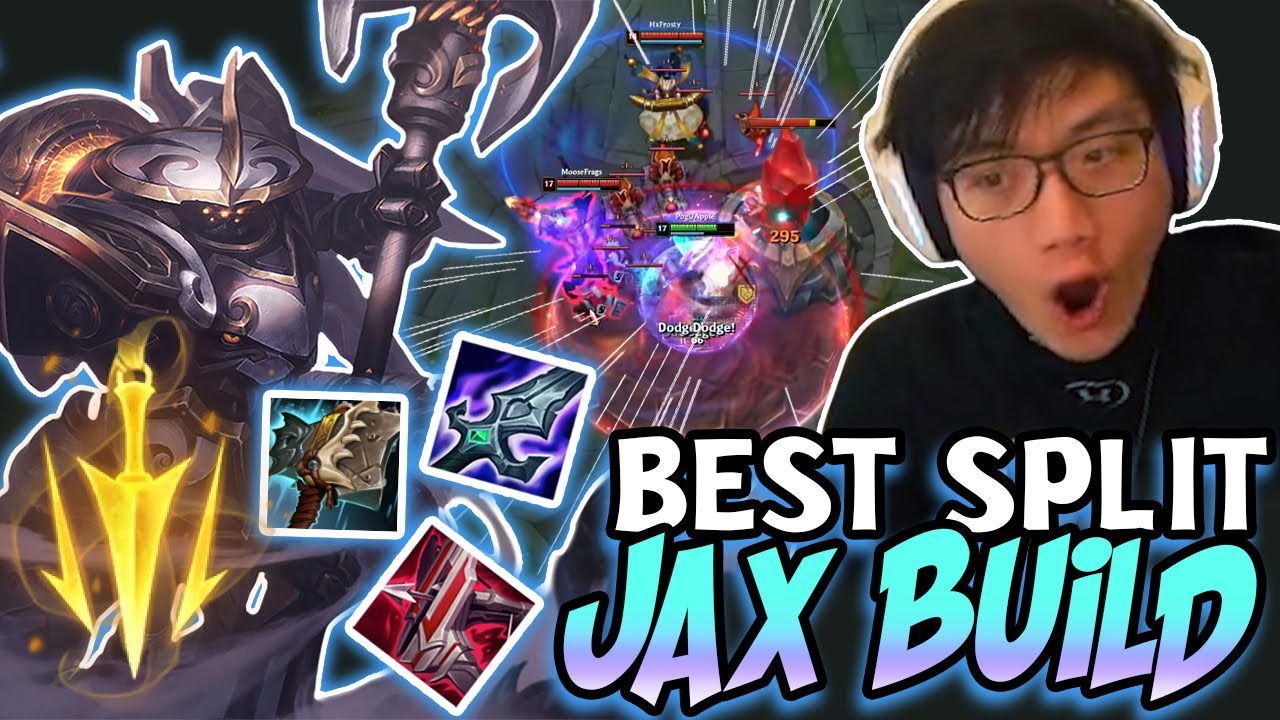 The Best Split Push Jax build in Season 12 - YouTube