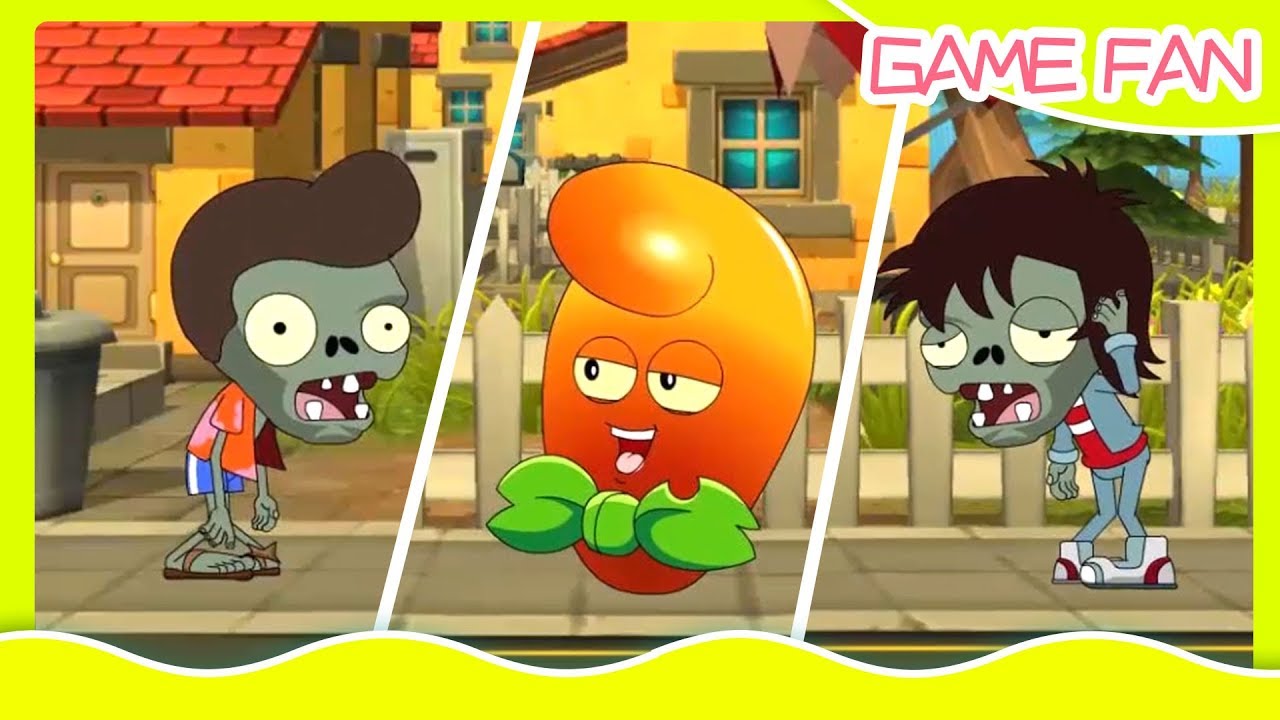 Plants vs. Zombies Animation - The train Dad is driving - YouTube