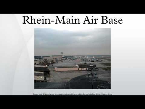 Rhein-Main Air Base - YouTube