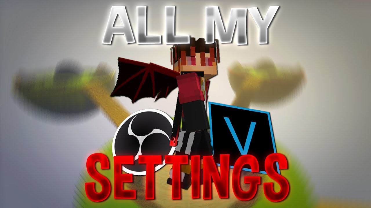 THE BEST RENDER SETTINGS (OBS, RENDER SETTINGS, MINECRAFT SETTINGS ...
