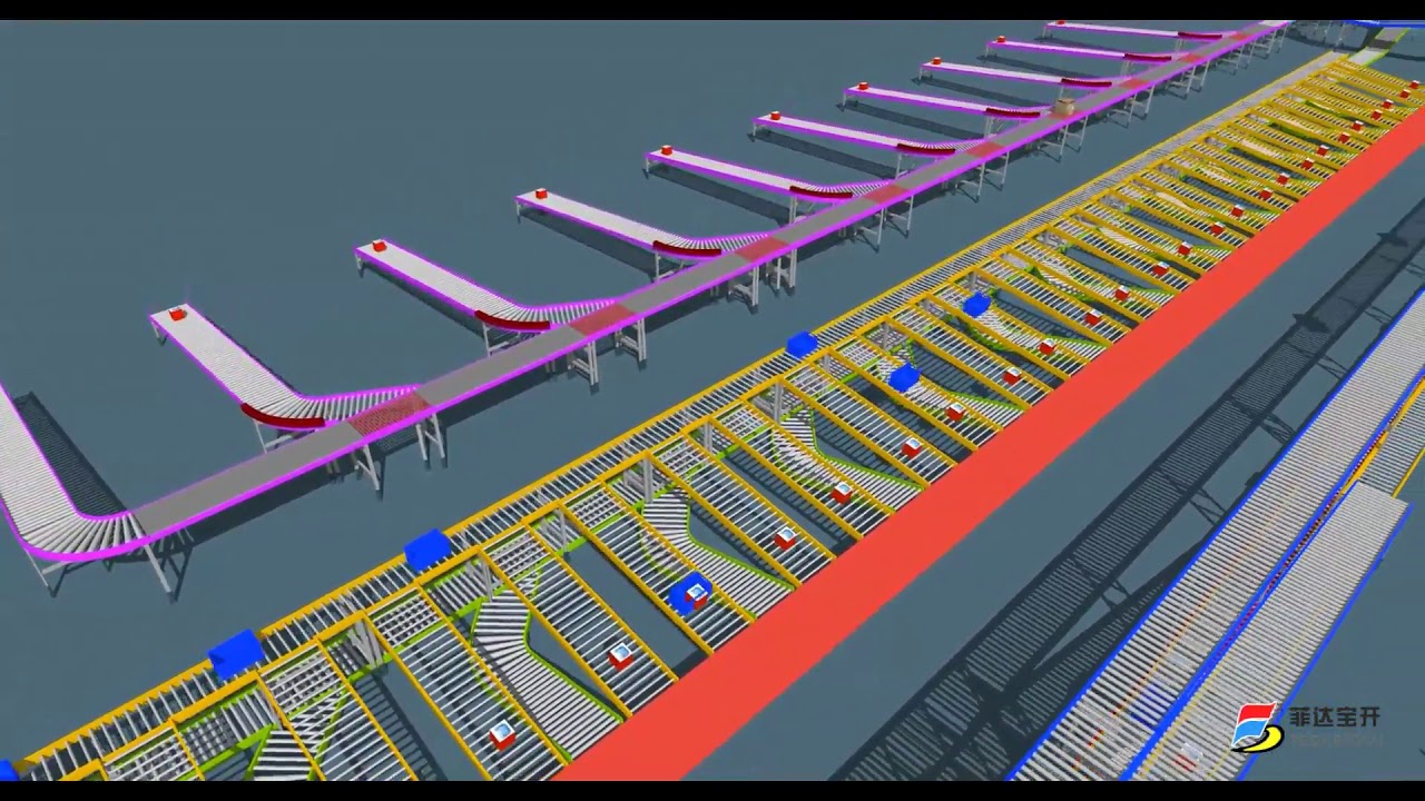 ASRS for logistics warehouse - YouTube