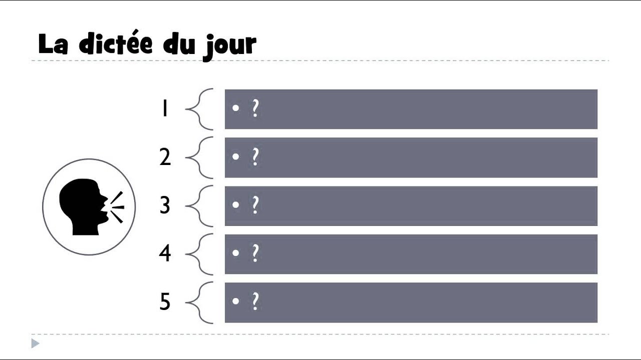 Learn French # Dictation exercise #20 - YouTube