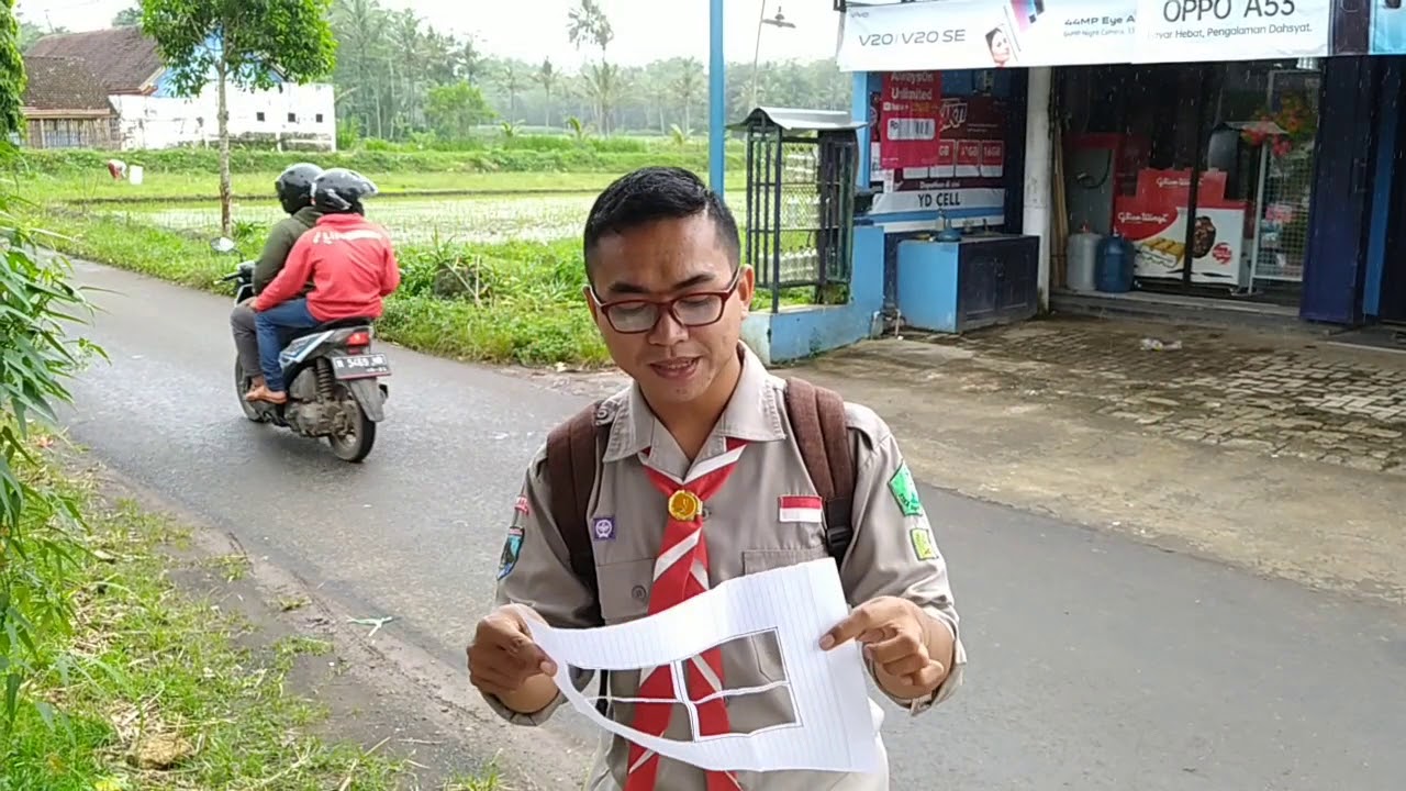 CARA MEMPRAKTIKAN PENERAPAN SKETSA PANORAMA DALAM PRAMUKA - YouTube