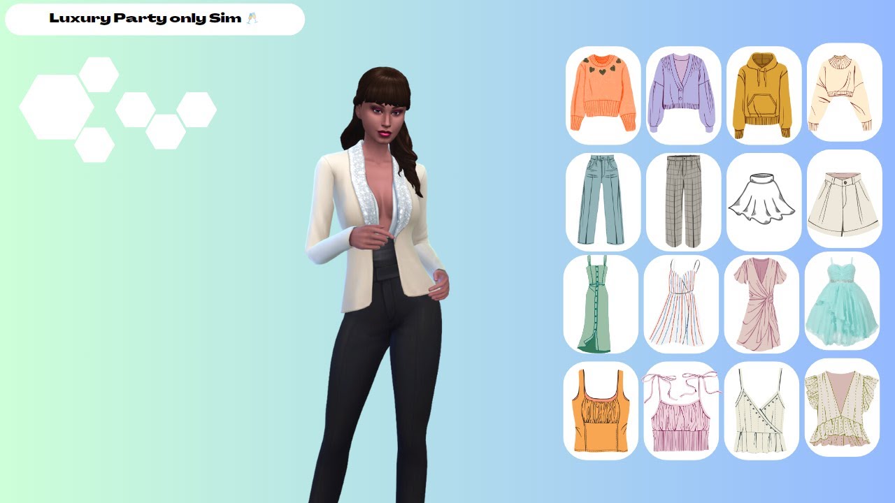 Luxury Party only Sim 🥂 - YouTube