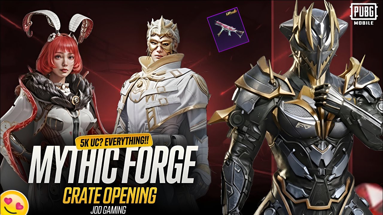 NEW MYTHIC FORGE CRATE OPENING | 4.2 UPDATE MYTHIC FORGE | PUBG MOBILE ...