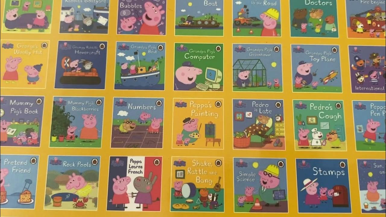 The Incredible Peppa Pig Collection- Contains 50 Peppa storybooks - YouTube