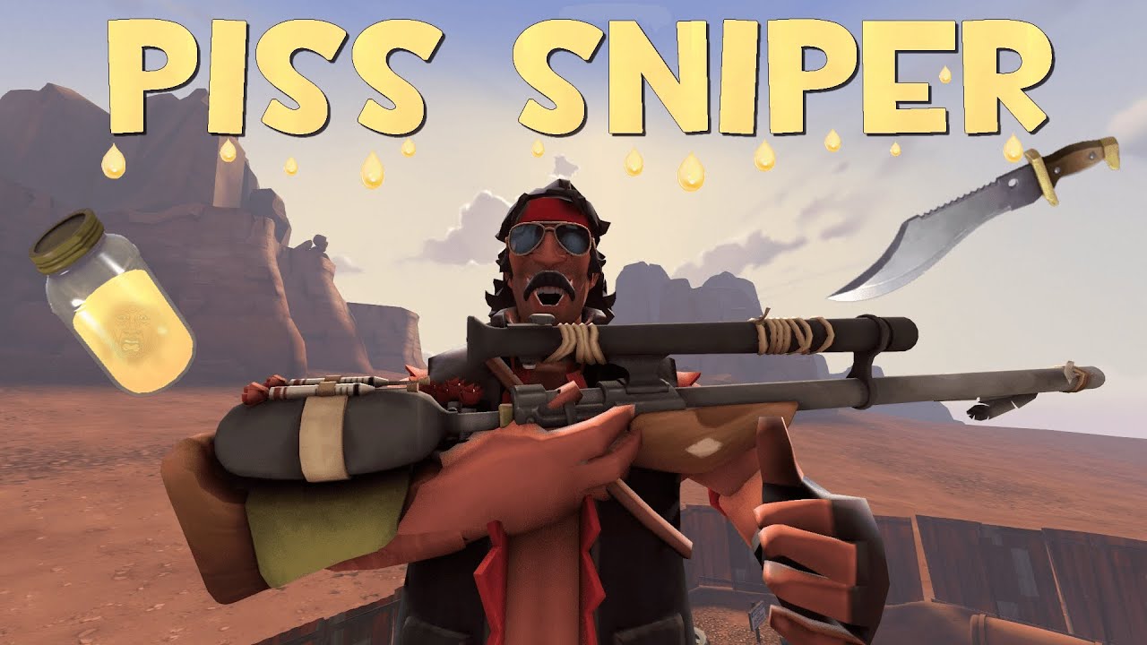 TF2 | Weird Weapon Loadouts | Piss Sniper | Full Jarate Loadout ...